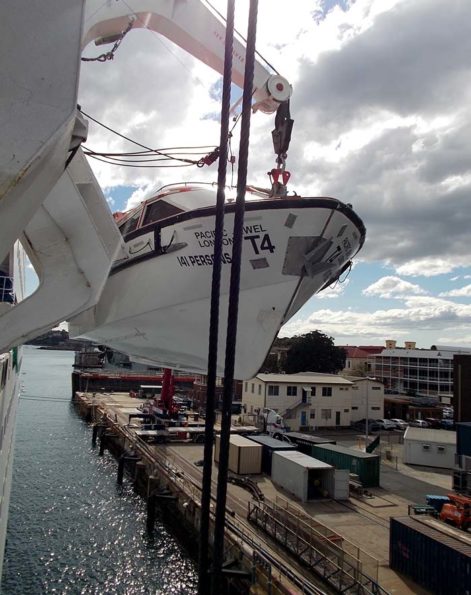 Cruise Lifeboat Inspection • Survival Systems International