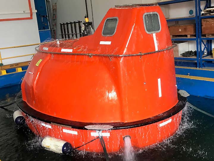 Lifeboat Testing • Survival Systems International